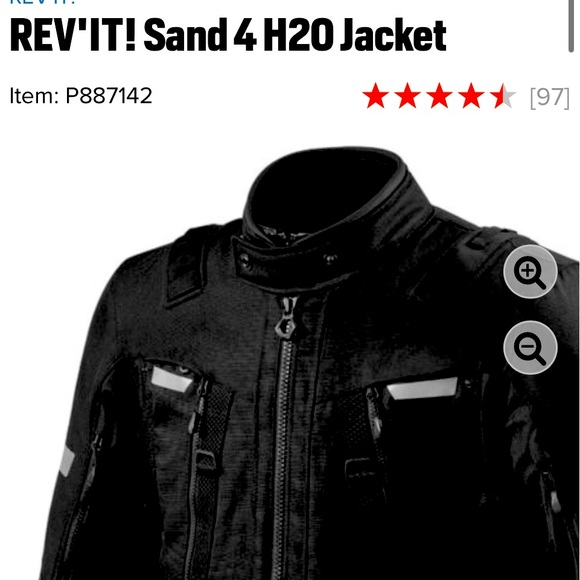 Rev-it | Jackets & Coats | Revit Sand 4h2 Motorcycle Jacket Brand New ...